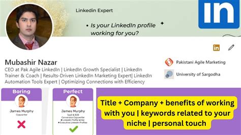 How To Write SUCCESSFUL LinkedIn Headline Examples With Formulas YouTube