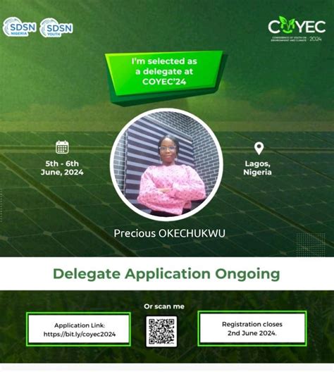 Okechukwu Precious On Linkedin Coyec2024 Environmental Climate