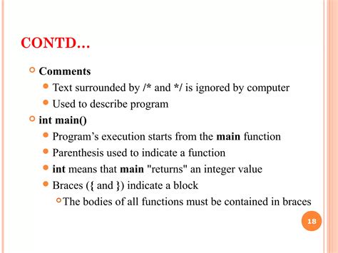 Introduction To C Programming Ppt Programming Languages Computing