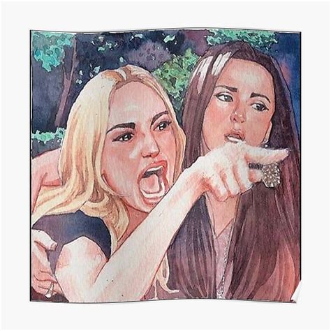 Cat Meme Woman Yelling At Cat Meme Poster By Gortzka Redbubble