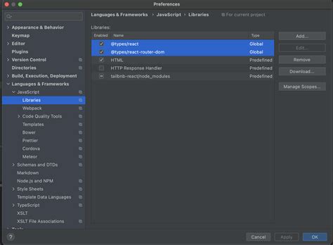 React Import Are Not Resolved In Webstrom And Intellij 20162 Ides