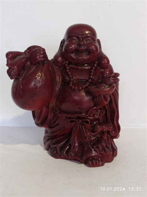 Статуетка Будда Бог Хотэй Фен шуй Статуэтка Хотя удача 280 грн Поделки рукоделие Борзна