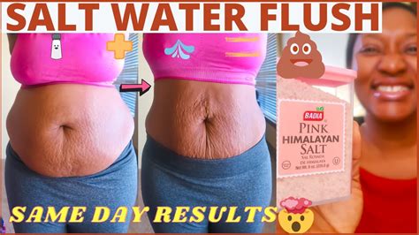 Salt Water Flush Before And After Results I Tried Salt Water Flush