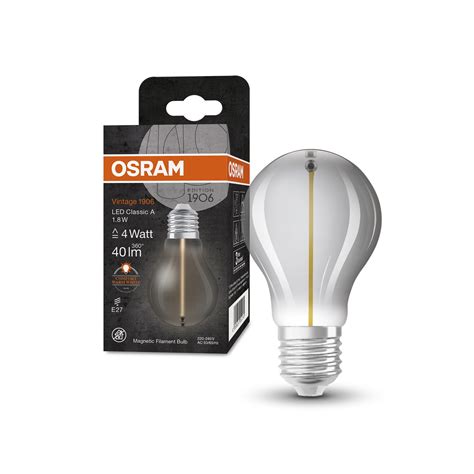 Osram Vintage Led Bulb E W K Smoke Lights Co Uk