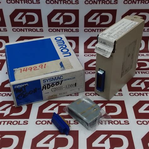 c200h ad002 omron analog input module 8 points 4 20ma