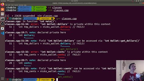 C Crash Course V Classes And Structs In C Youtube
