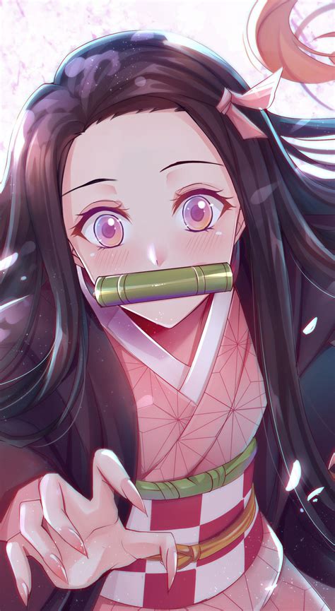 Nezuko Android Wallpapers Wallpaper Cave