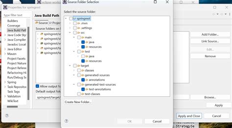 eclipse showing java project src folder view as all packages and