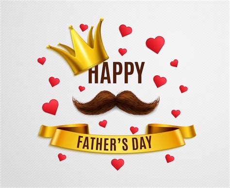 Feliz Dia Del Papa Vector Gratis