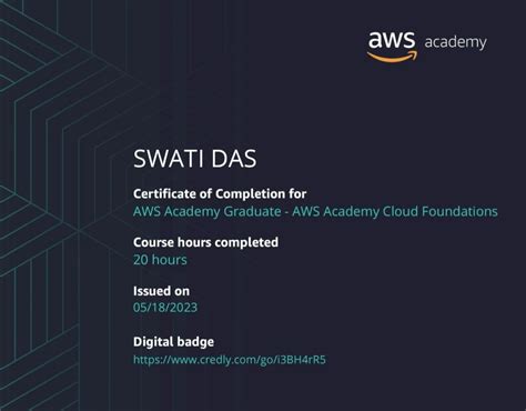Swati Das On Linkedin Aws