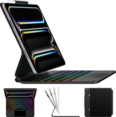 Logitech Combo Touch Ipad Pro 11 Inch M4 2024 Keyboard Case Detachable Backlit