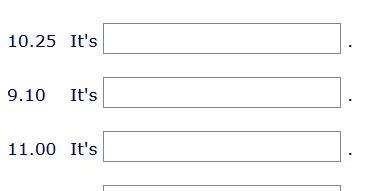 English Is FUNtastic Time Interactive Writing Exercise