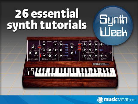 26 Essential Synth Tutorials MusicRadar