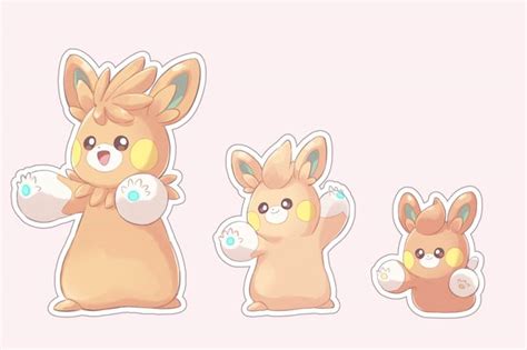 关都922鼠宝可梦，布土拨パモット插画图片 Bobopic