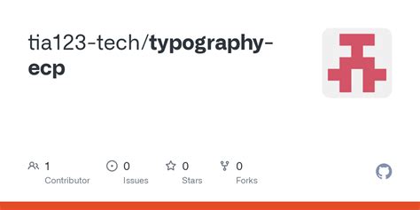 Github Tia123 Techtypography Ecp