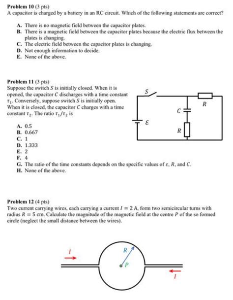 Solved Problem Pts A Capacitor Is Charged By A Chegg Com