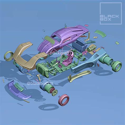 3d File Lm Bug Prototype Full Modelkit 124 🐛・3d Print Object To