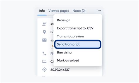 How To Provide Your Customers With Chat Transcripts