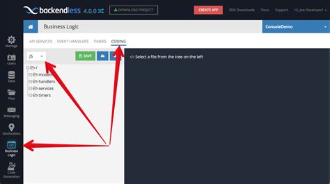 Basic Quick Start Guide Developing Backendless Server Code With Nodejs
