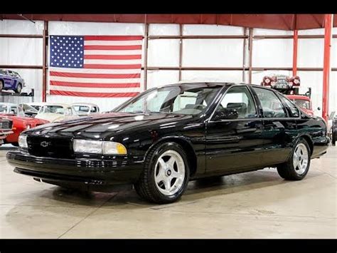 1996 Chevy Impala Ss Black Youtube