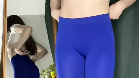Leggings And Tight Pants Try On Haul High Heels Porn Feat