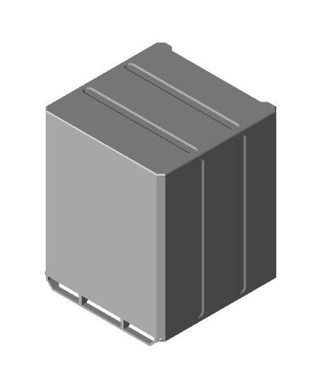 3x3x3 5 Deep Multibin Simple Drawer 3d Model By Keep Making On Thangs Image 2 Of 2