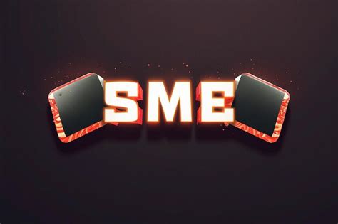 Editable Sliced Text Effect Premium Ai Generated Image