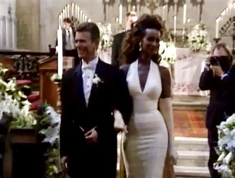Iman And David Bowie 1992