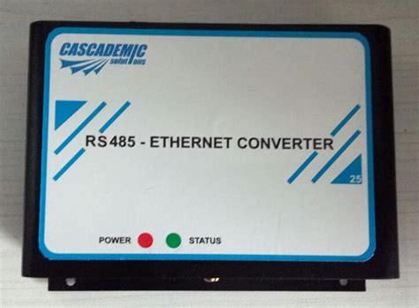 MODBUS To Ethernet Converter Cascademic Solutions