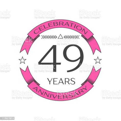 흰색 바탕에 리본 반지와 현실적인 1549 년 기념일 축 하 디자인을 위한 벡터 템플릿 3차원 형태에 대한 스톡 벡터 아트 및 기타 이미지 3차원 형태 4 40