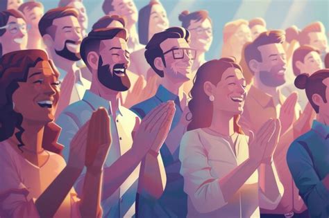 Premium Photo Business People Thanking Coach For Lecture With Applause