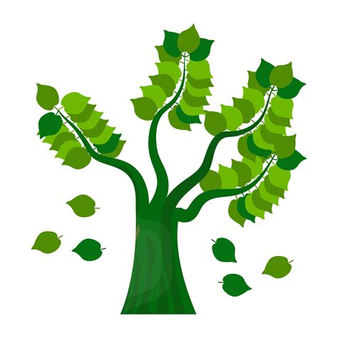 Flat Tree Icon Vector Art At Vecteezy