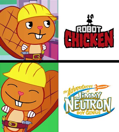 Handy Hates Robot Chicken But Liked Jimmy Neutron By Dl5bd3ee2 On