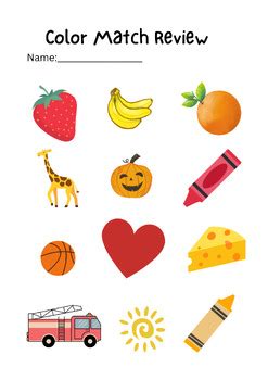 Color Match Review By Libby Weisbeck TPT