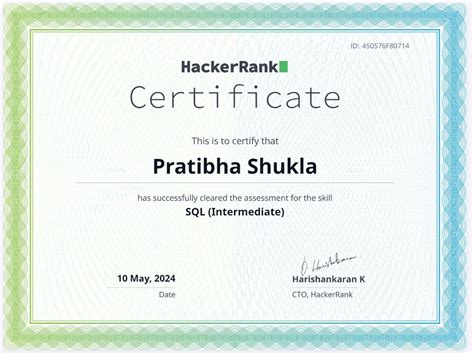 Pratibha S On Linkedin Sql Professionaldevelopment Continuouslearning Problemsolving