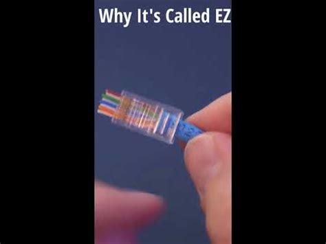 Installing Cat Ethernet Plugs How To YouTube