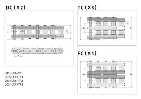 Zexus Double Capacity Chain Power Transmission Supplies Chain Drives