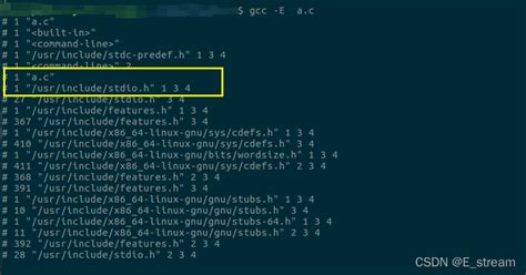 预处理中的头文件stdioh在哪？里面有什么？stdioh在哪里 Csdn博客