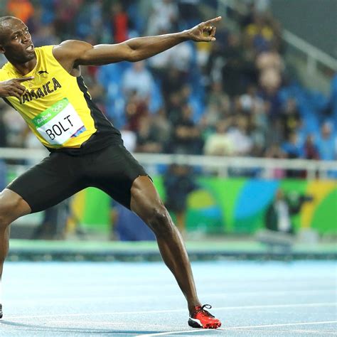 Usain Bolt Pose Logo