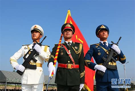高清：走进抗战胜利70周年大阅兵徒步方队 军事 人民网
