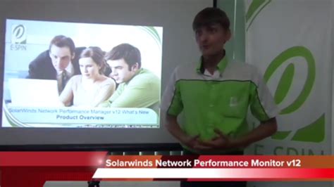 E Spin Solarwinds Network Performance Monitor V12 Product Overview