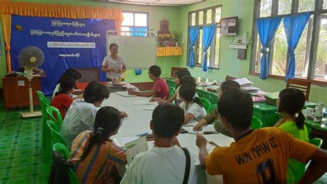 ကော့သောင်းမြို့တွင် အခြေခံထိုင်းဘာသာစကားသင်တန်းဖွင့်လှစ်သင်ကြား Myanmarnationalpost