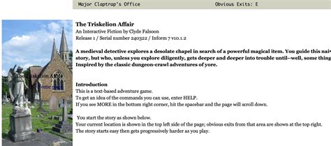 releasing with cover art text overwrite inform 7 the interactive