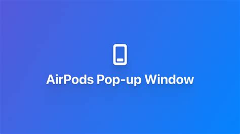 Swiftui｜创建 Airpods 弹窗样式窗口