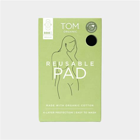 Reusable Pad Made With Organic Cotton Tom Organic