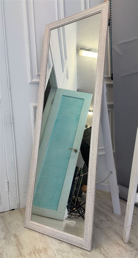 ᐉ Дзеркало підлогове в повний зріст на підставці в класичній рамі 500х1800 мм Бланко 1884645861