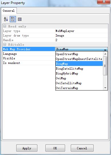 Web Map Layer — Meteoinfo 36 Documentation