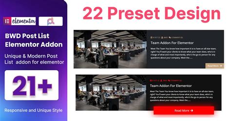 Blog Post List Addon For Elementor Von Bestwpdeveloper Auf Envato Elements