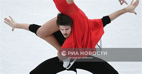 Фигурное катание Чемпионат мира Танцы Произвольная программа РИА Новости Медиабанк