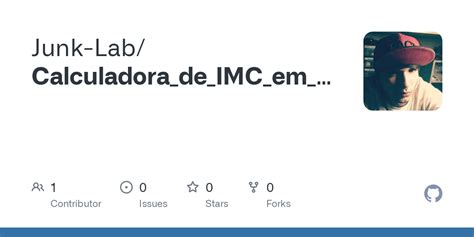 GitHub Junk Lab Calculadora De IMC Em Python